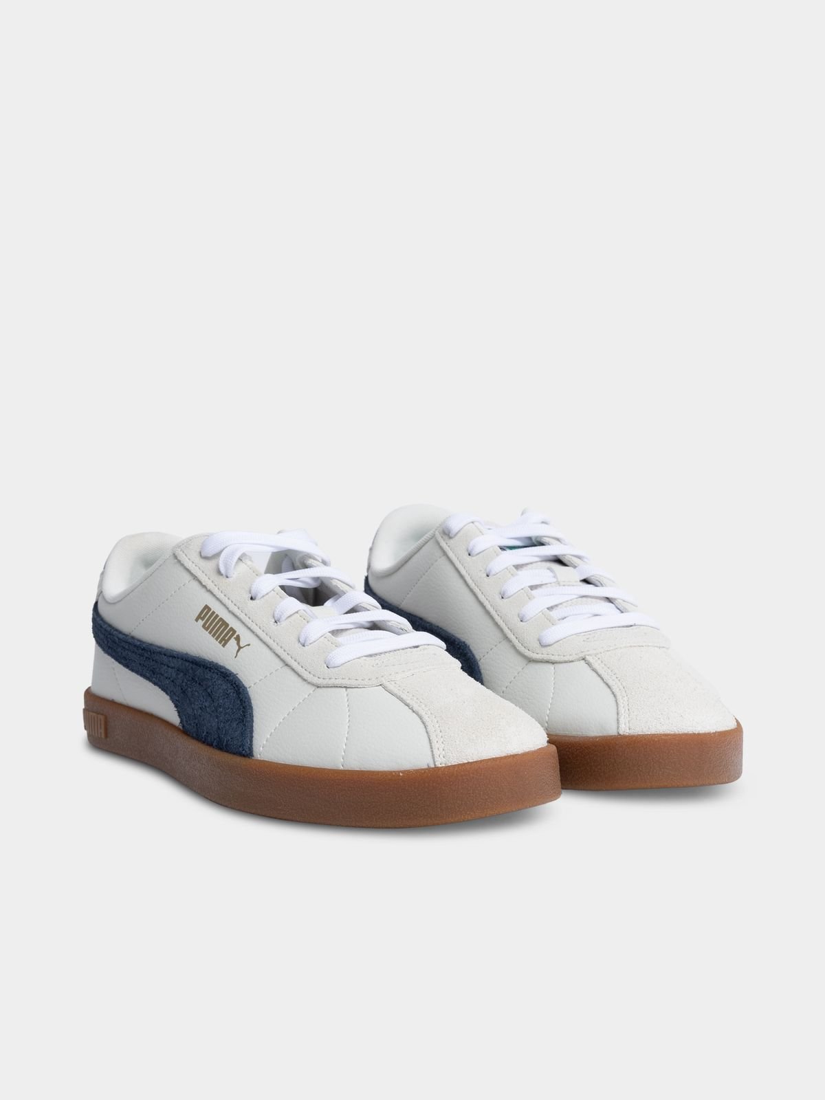 Mens Puma Club II Year Sports Grey/Navy Sneaker | Bash