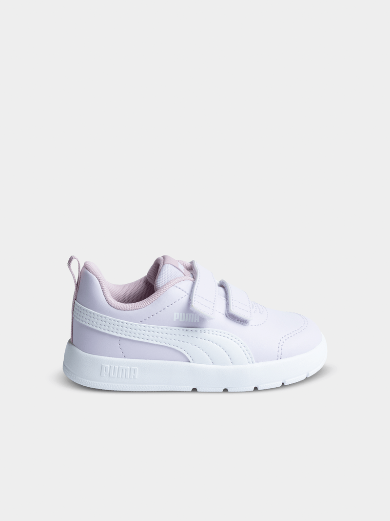 Toddlers Puma Courtflex V3 Lilac/White Sneaker | Bash