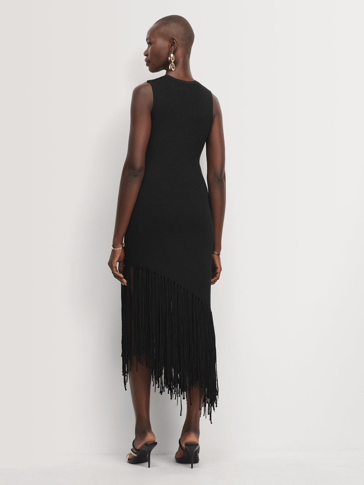 Luella Lurex Bodycon Fringe Dress | Bash