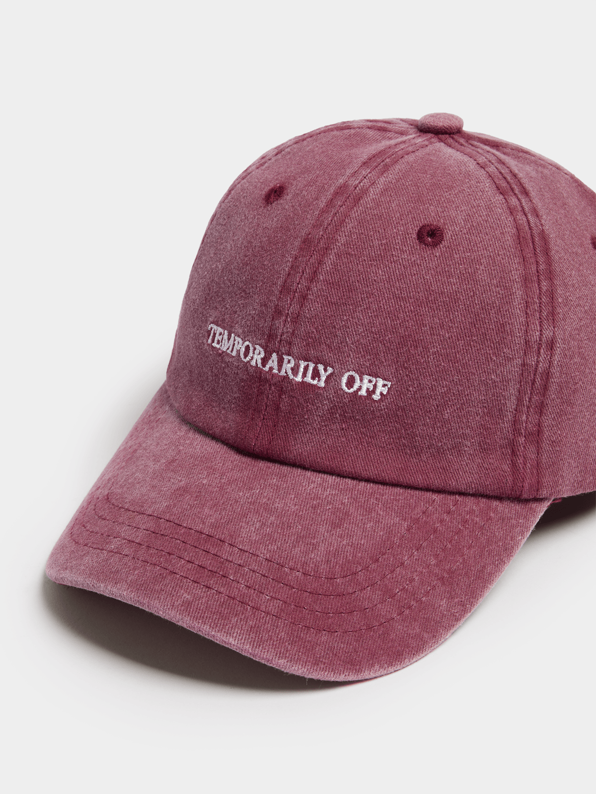 Exact Women's Dark Red Peak Cap | Bash