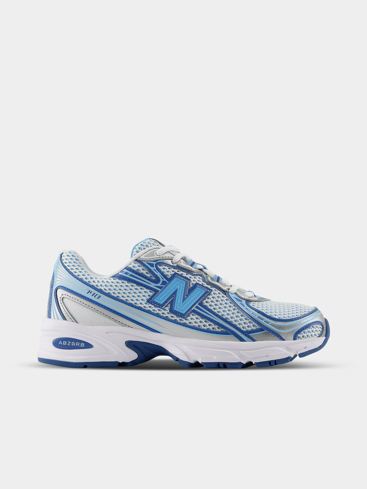 New Balance Women's 740 White/Blue Sneaker | Bash
