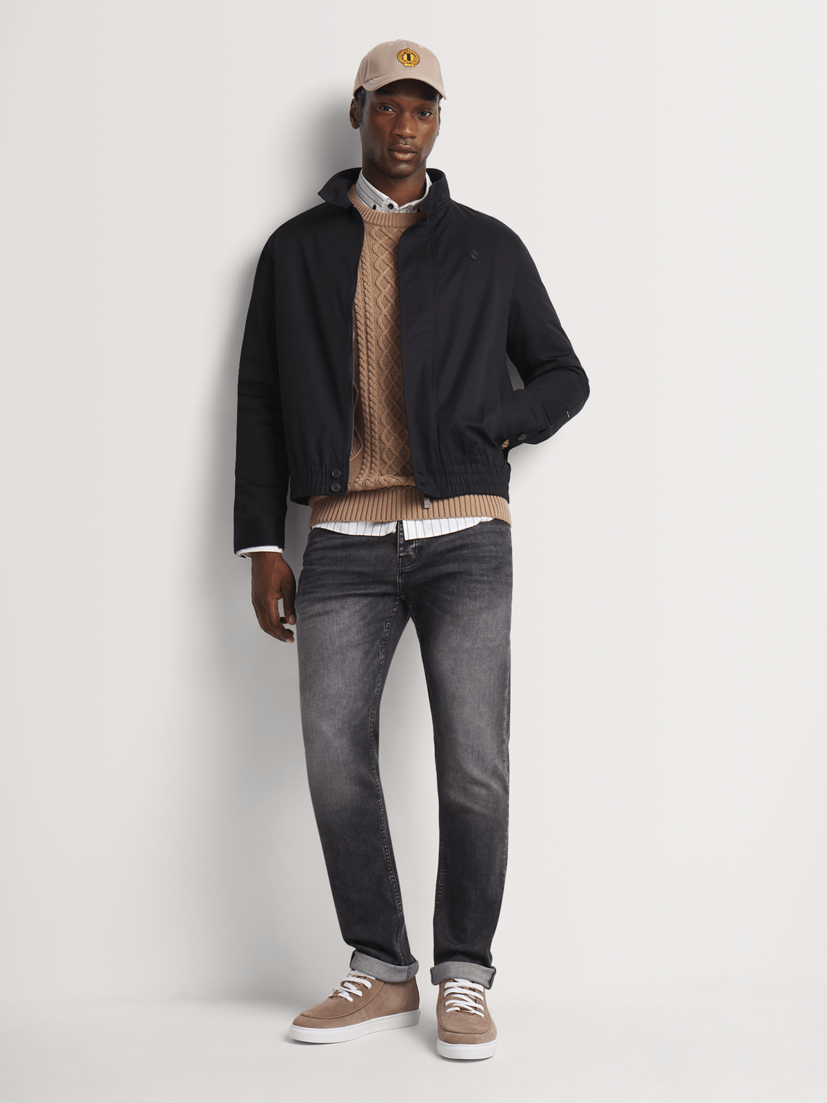 Fabiani Men's Dark Grey Denim Jean | Bash