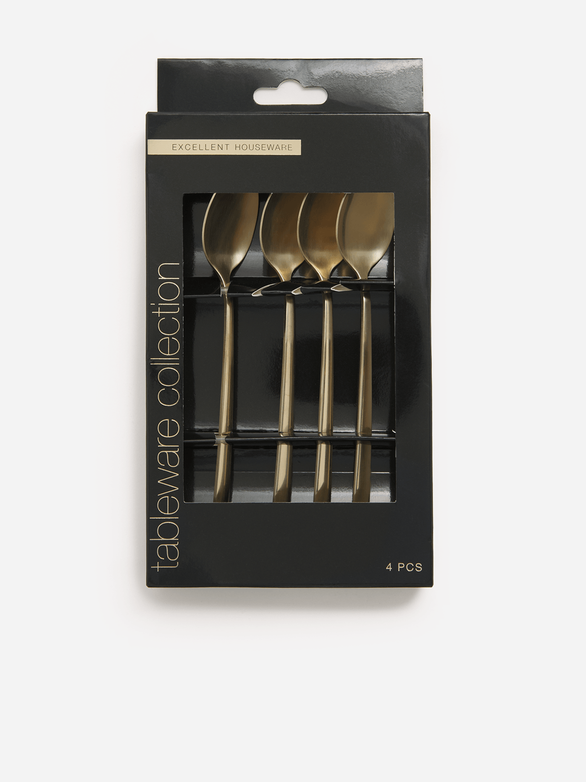 Excellent Houseware Gold Tea Spoons Set Of 4Pcs | Bash