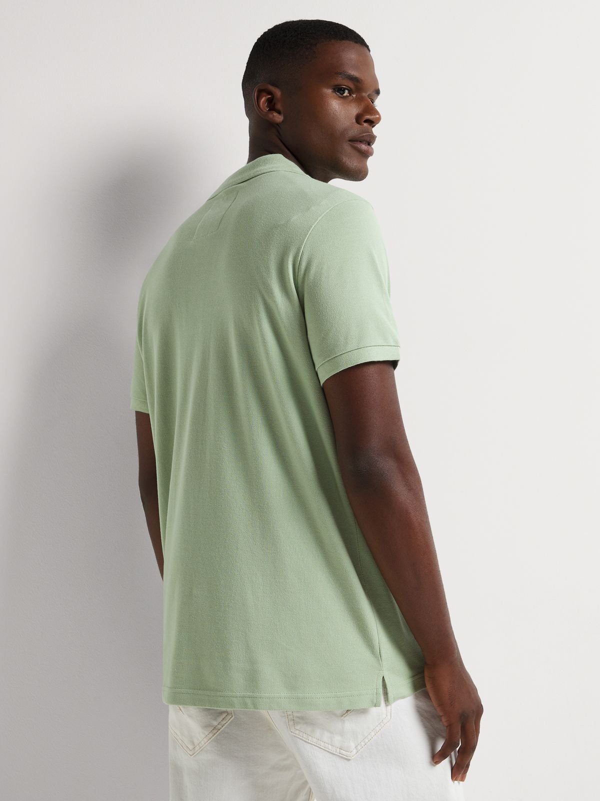 Relay Jeans Men's Simplified Pique Sage Golfer | Bash