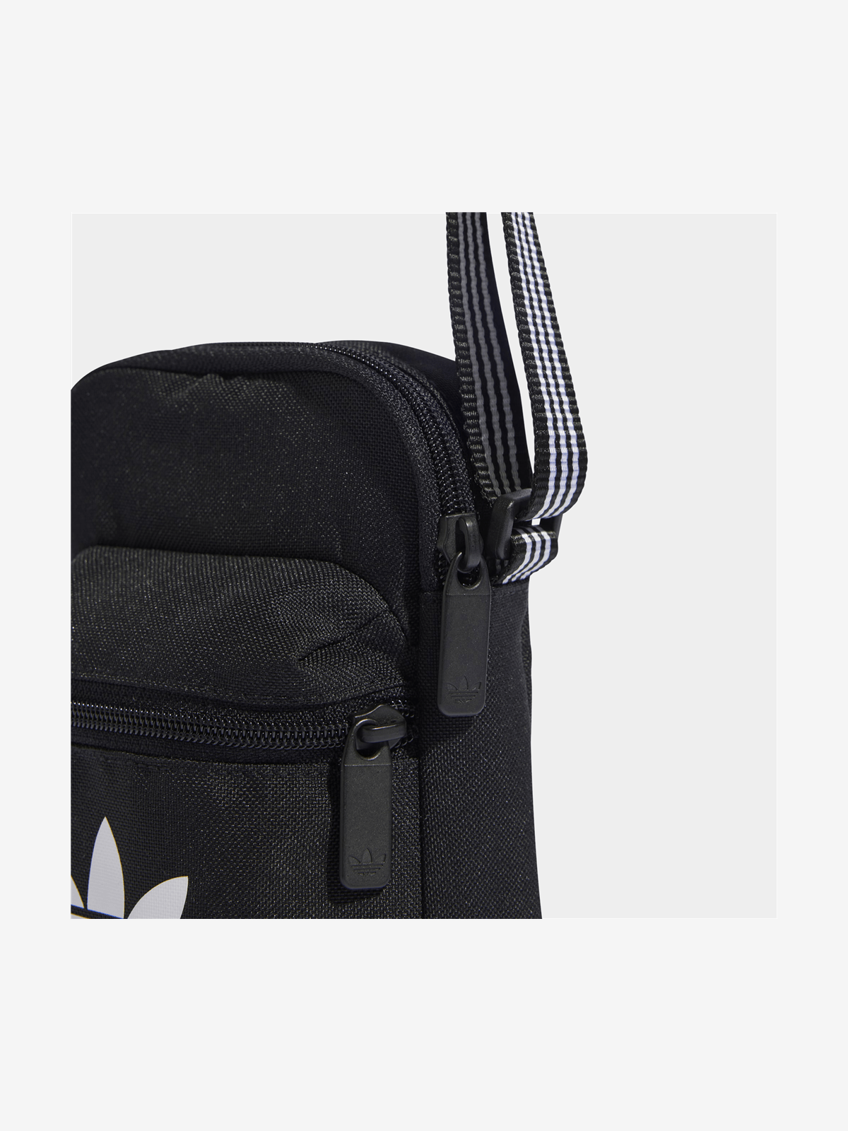 adidas Originals Unisex Adicolor Classic Festival Black Crossbody Bag ...