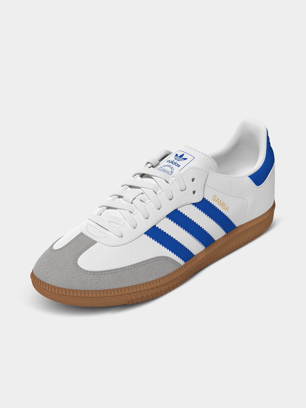 adidas Originals Junior Samba OG White/Blue Sneaker | Bash
