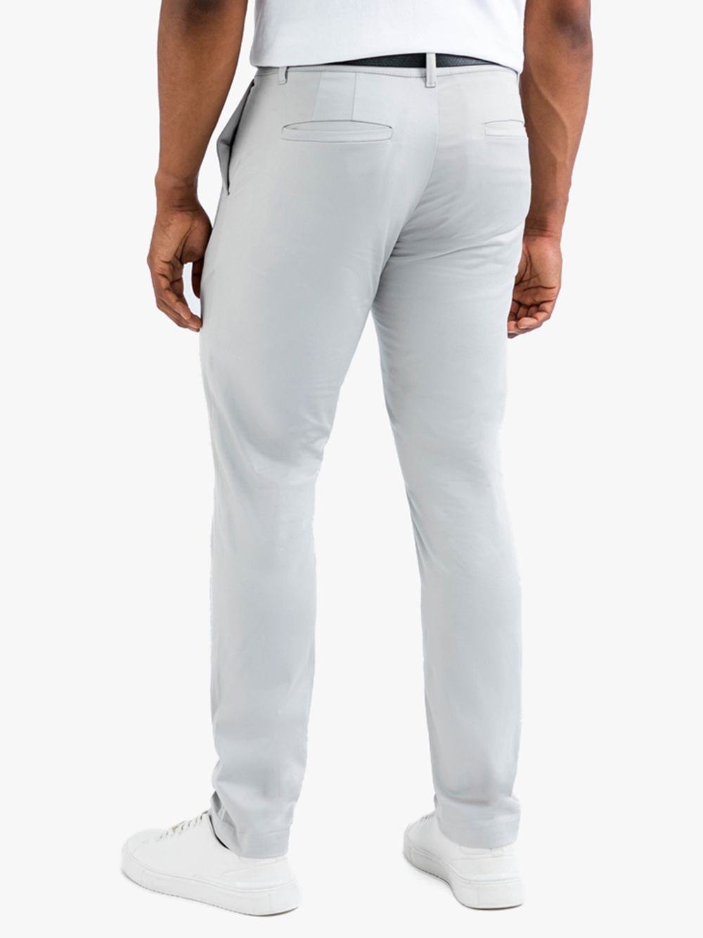 Men's Markham Slim Leg Grey Chino | Bash