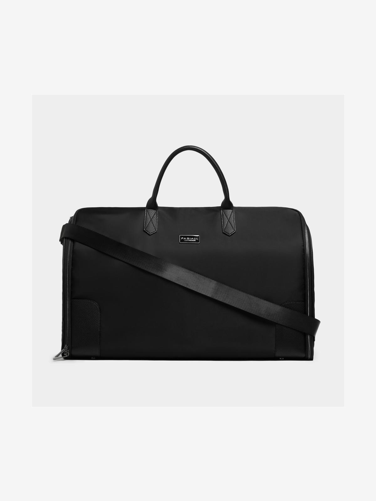 Fabiani Men's Black Holdall Suit Bag | Bash