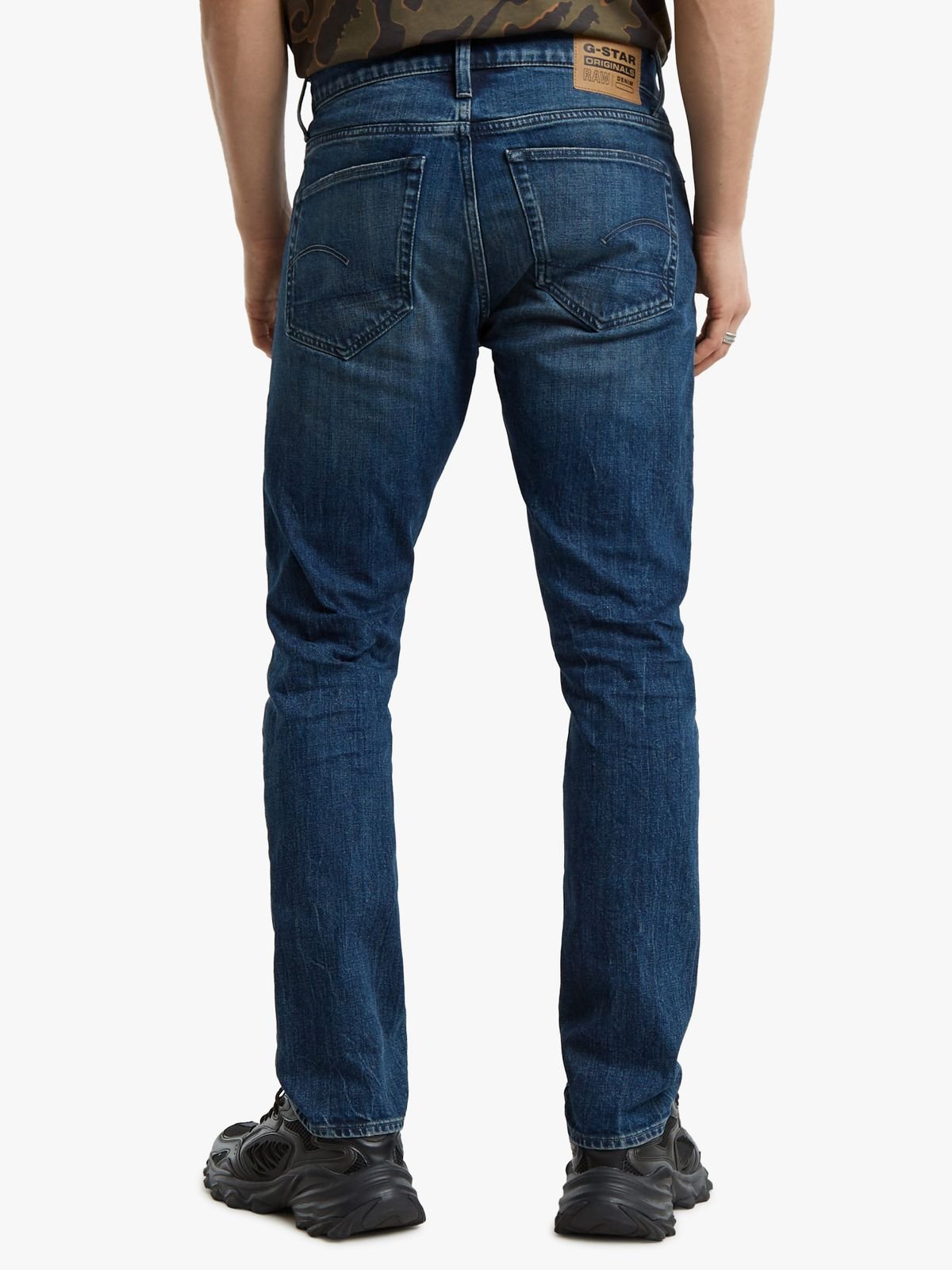 G-Star Men's 3301 Slim Dark Blue .Jeans - Bash.com