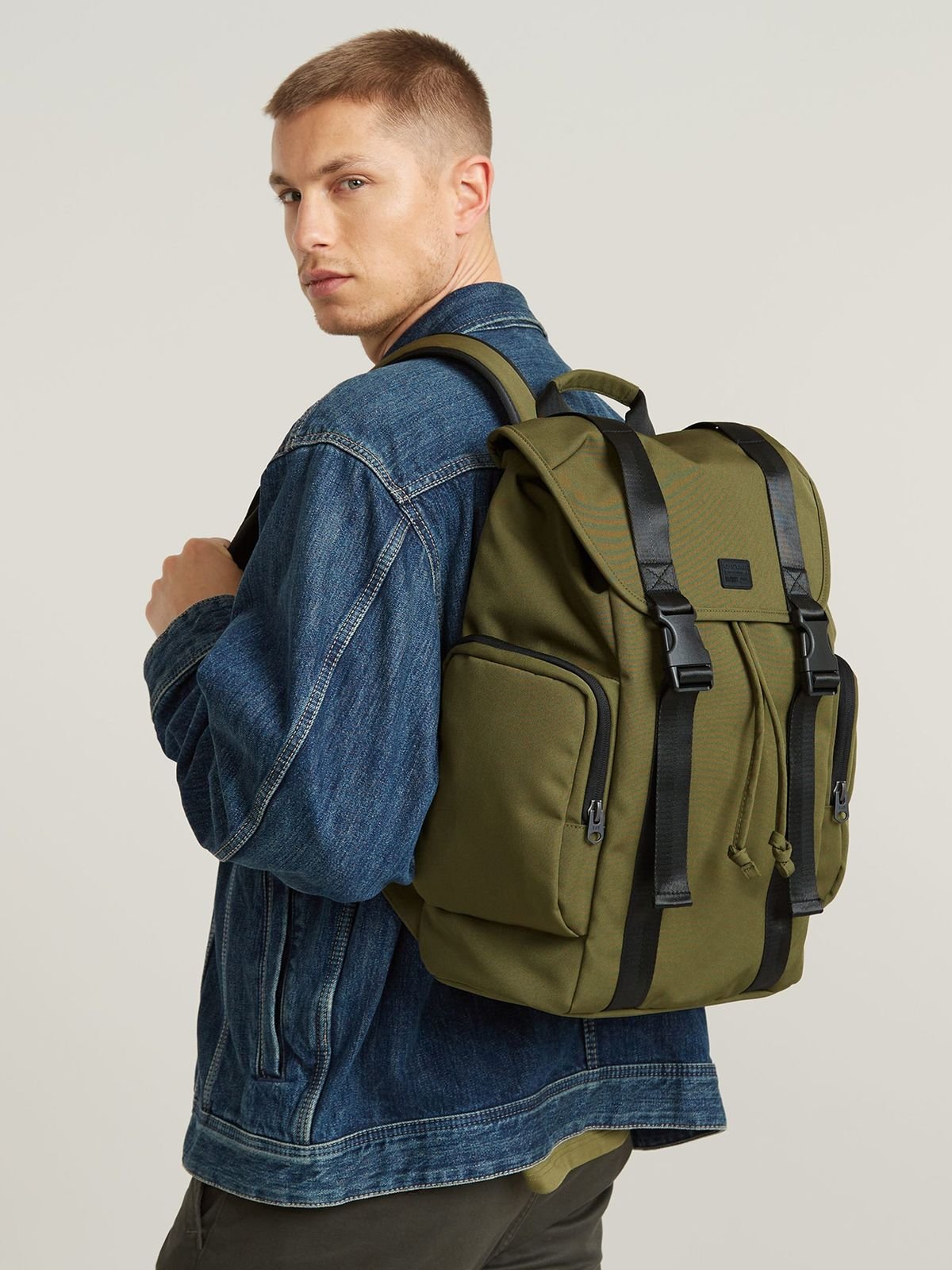 G-Star Men's Cargo Green Backpack | Bash