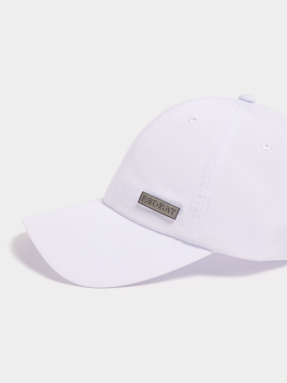 Redbat Unisex Metal Ingot White Cap | Bash