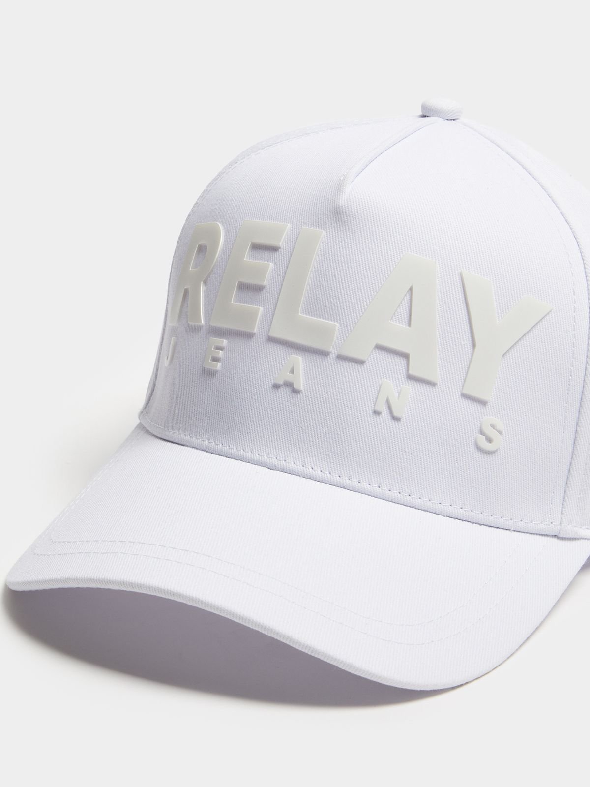 Relay Jeans Men's Peak White Cap | Bash