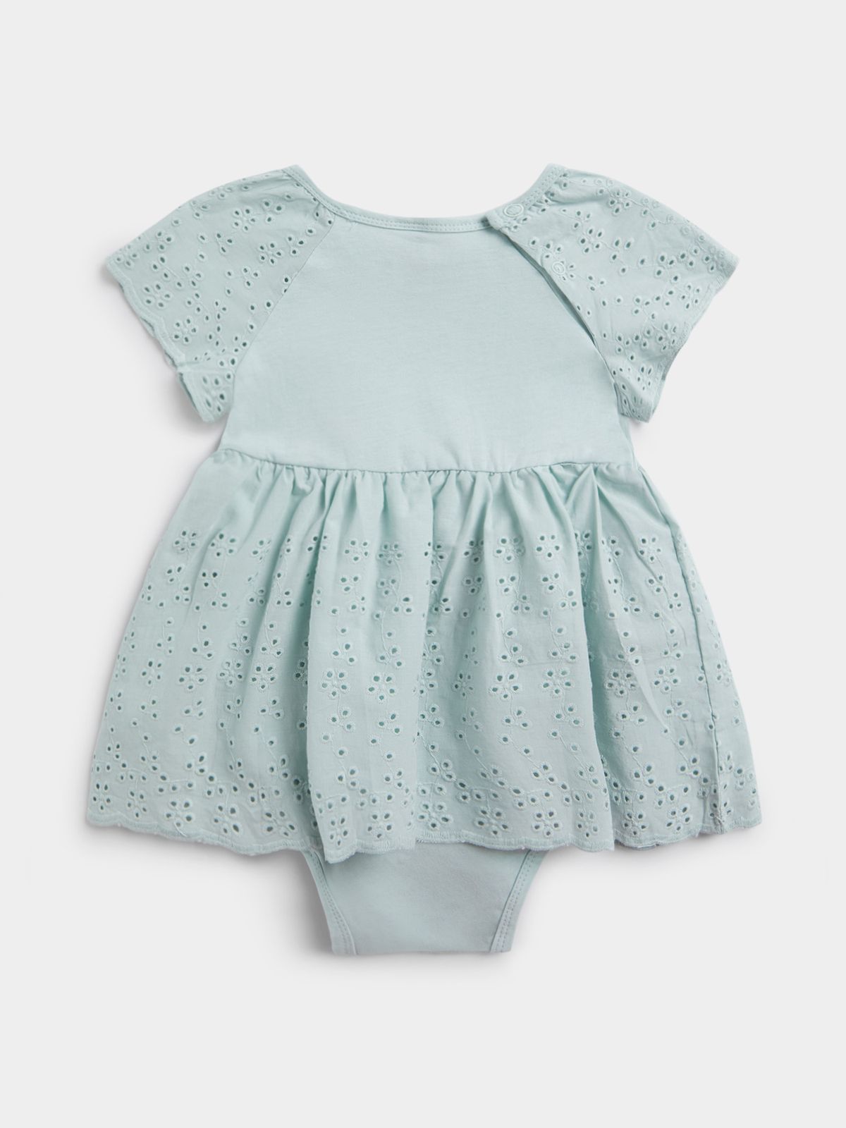 Jet Baby Girls Harbor Gray Anglaise Body Vest | Bash