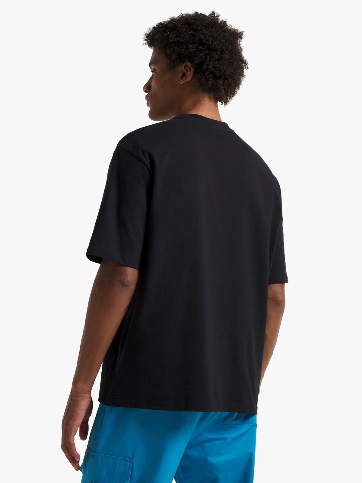 Men's Black Never Ending Graphic Top | Bash