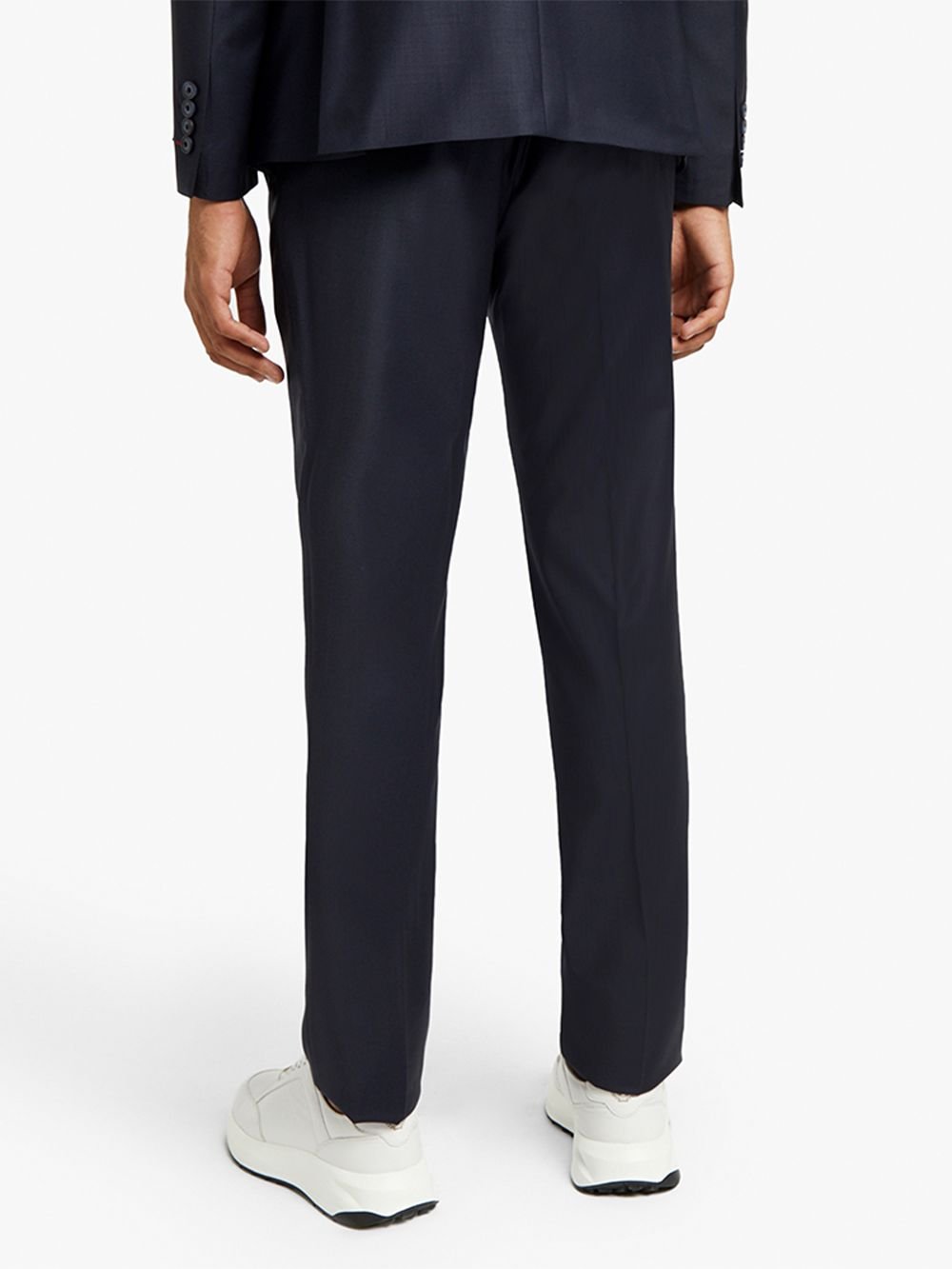 Fabiani Men's Wool Navy Suit Trouser | Bash