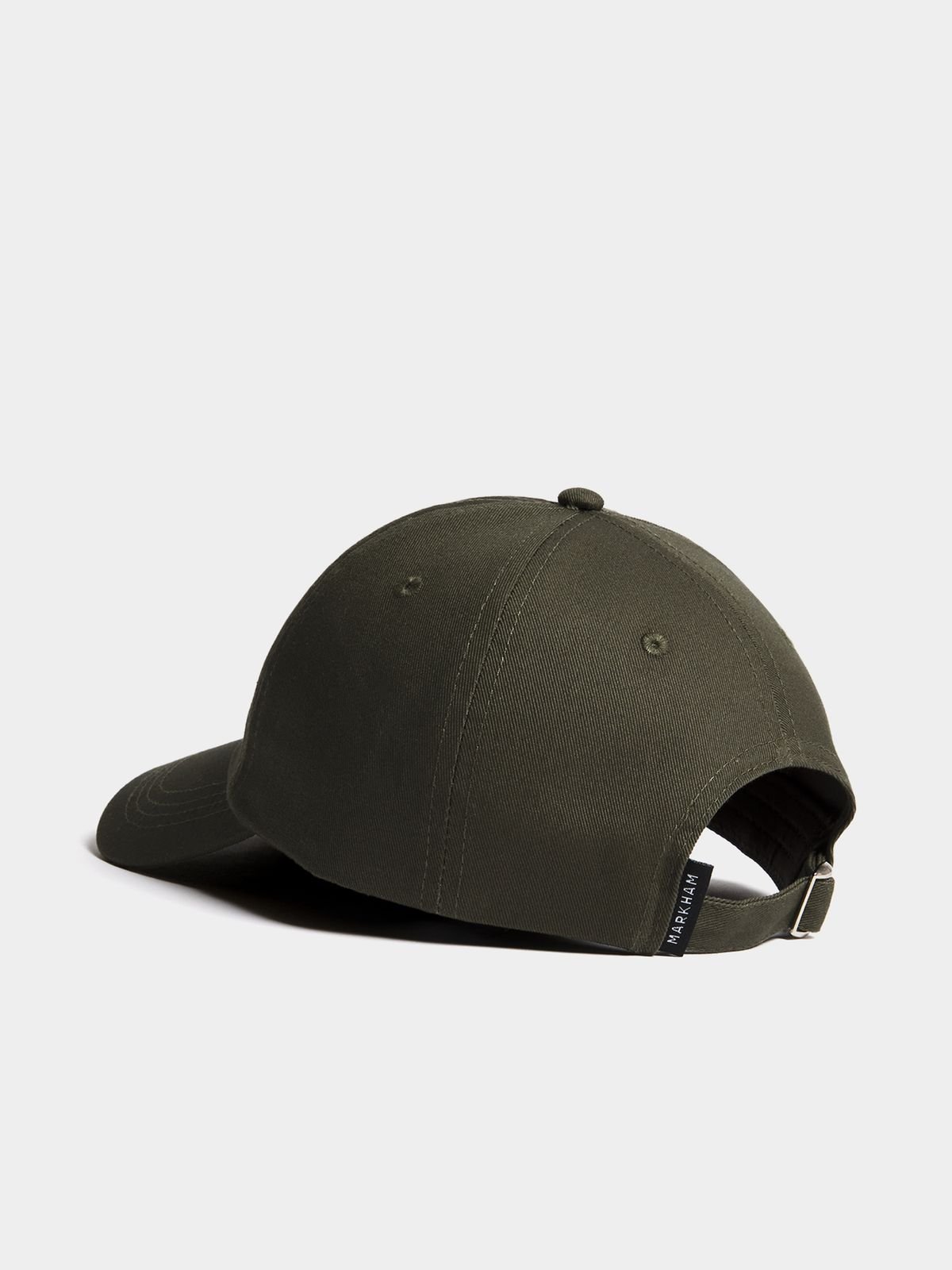 Men's Markham Basic Dad Forest Green Peak Cap | Bash