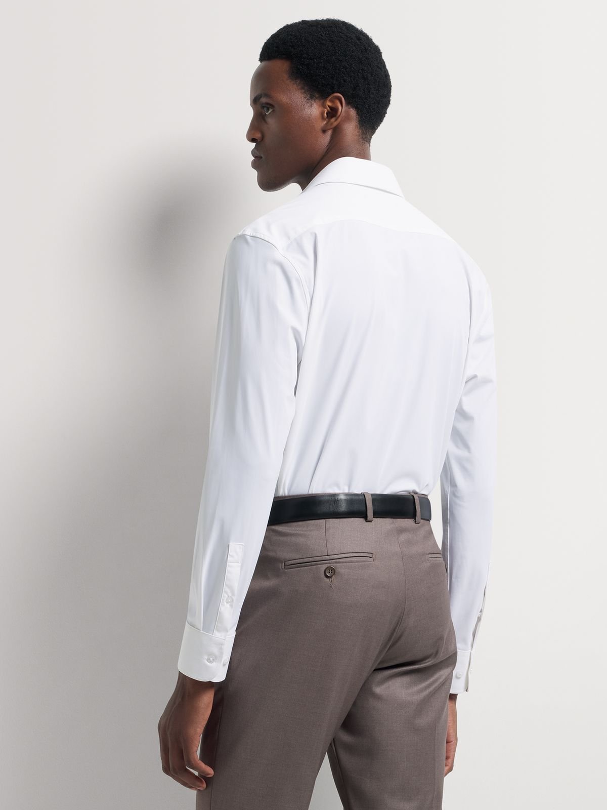 Fabiani Men's White Smart Tech Shirt | Bash