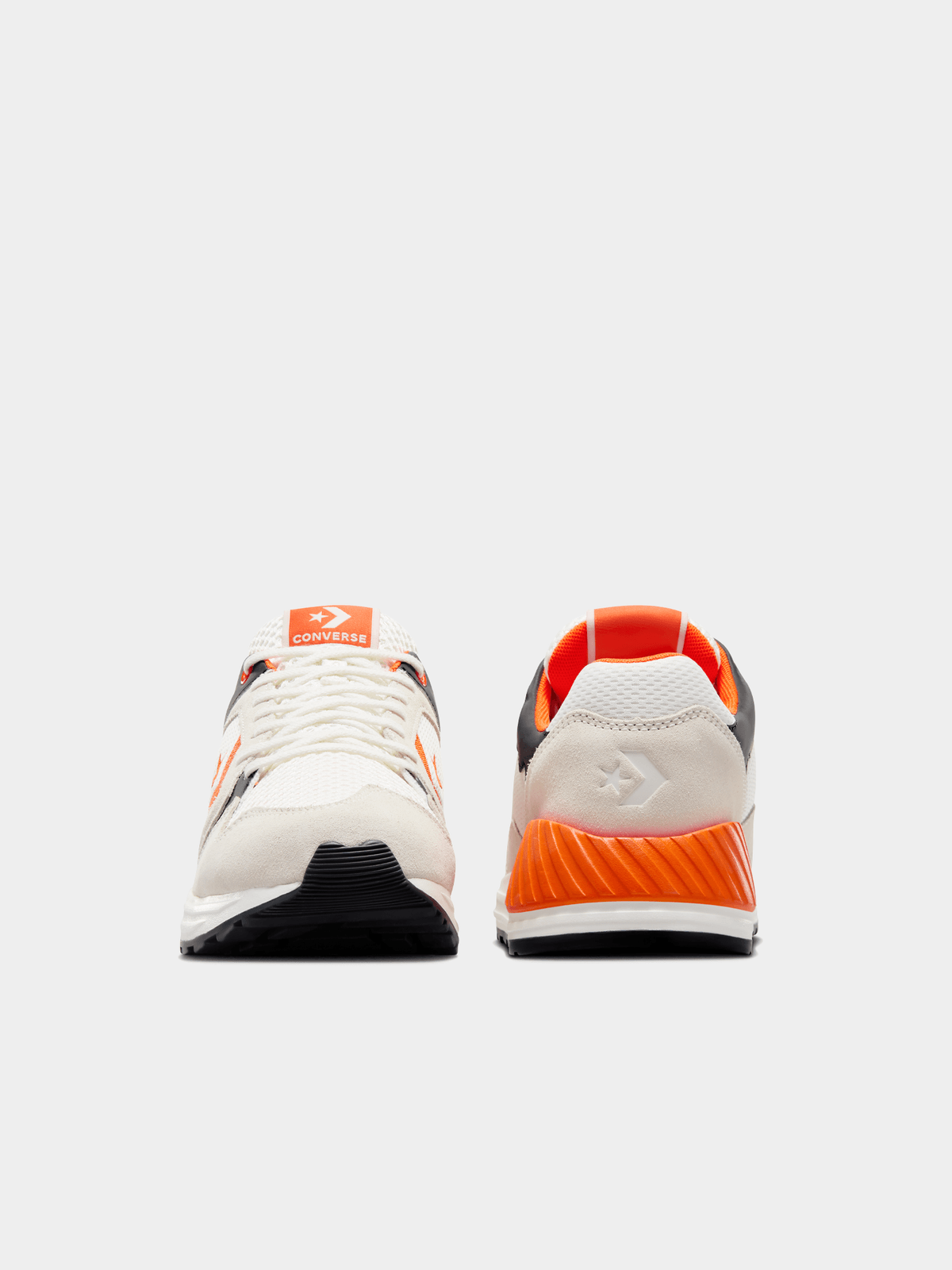 Converse Men's Wave Runner Cream/Orange Sneaker | Bash