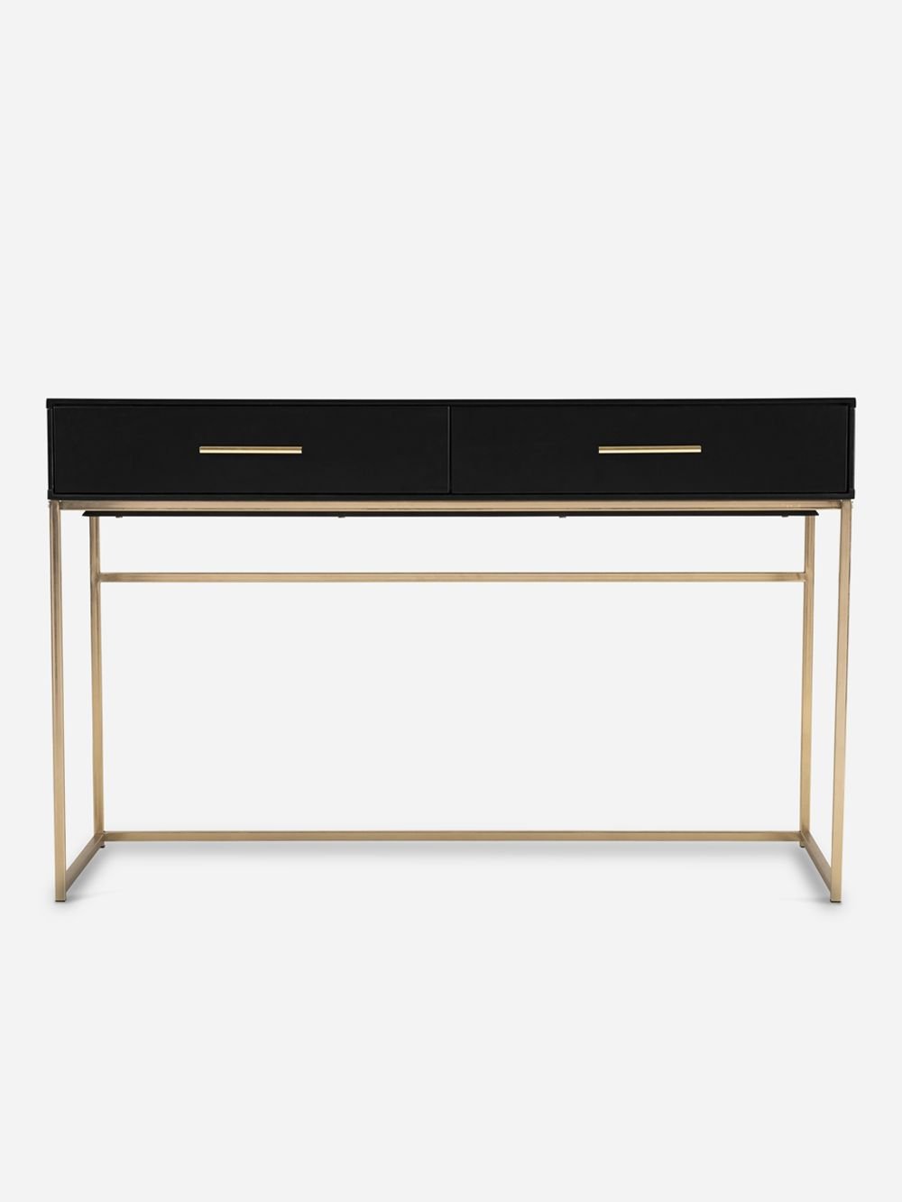 Morris Dressing Table Black & Brass | Bash