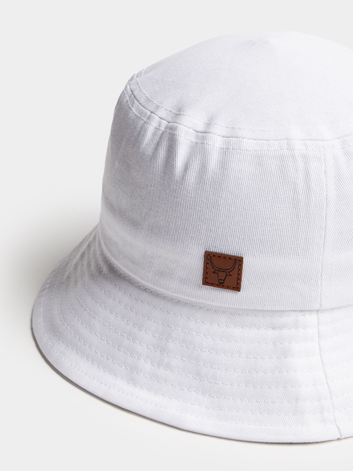 Men's White Bucket Hat | Bash