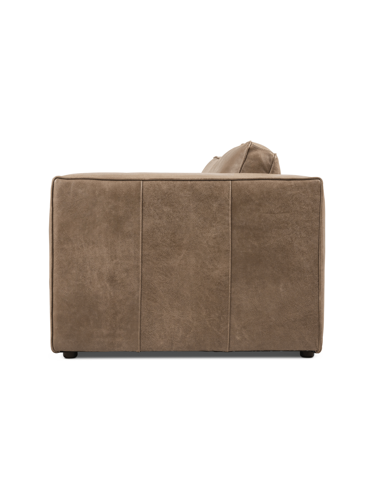 Huxley 3 Seater Couch Kalahari Leather Taupe | Bash