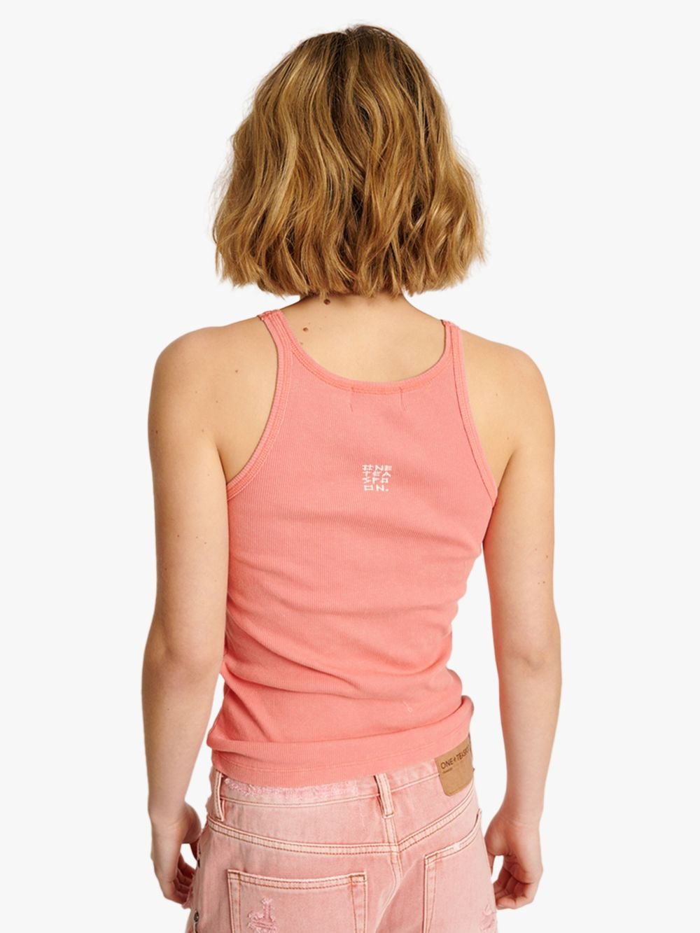 Women's One Teaspoon Coral Rib Tank Top - Bash.com