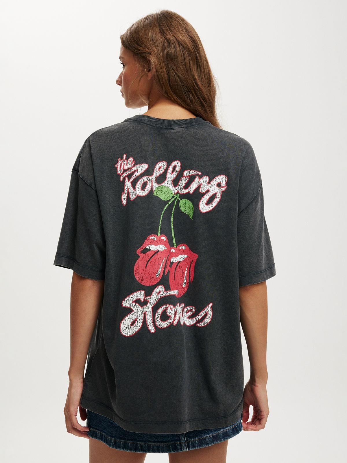 Women's Cotton On Black The Lcn Music Boxy Graphic T-shirt | Bash