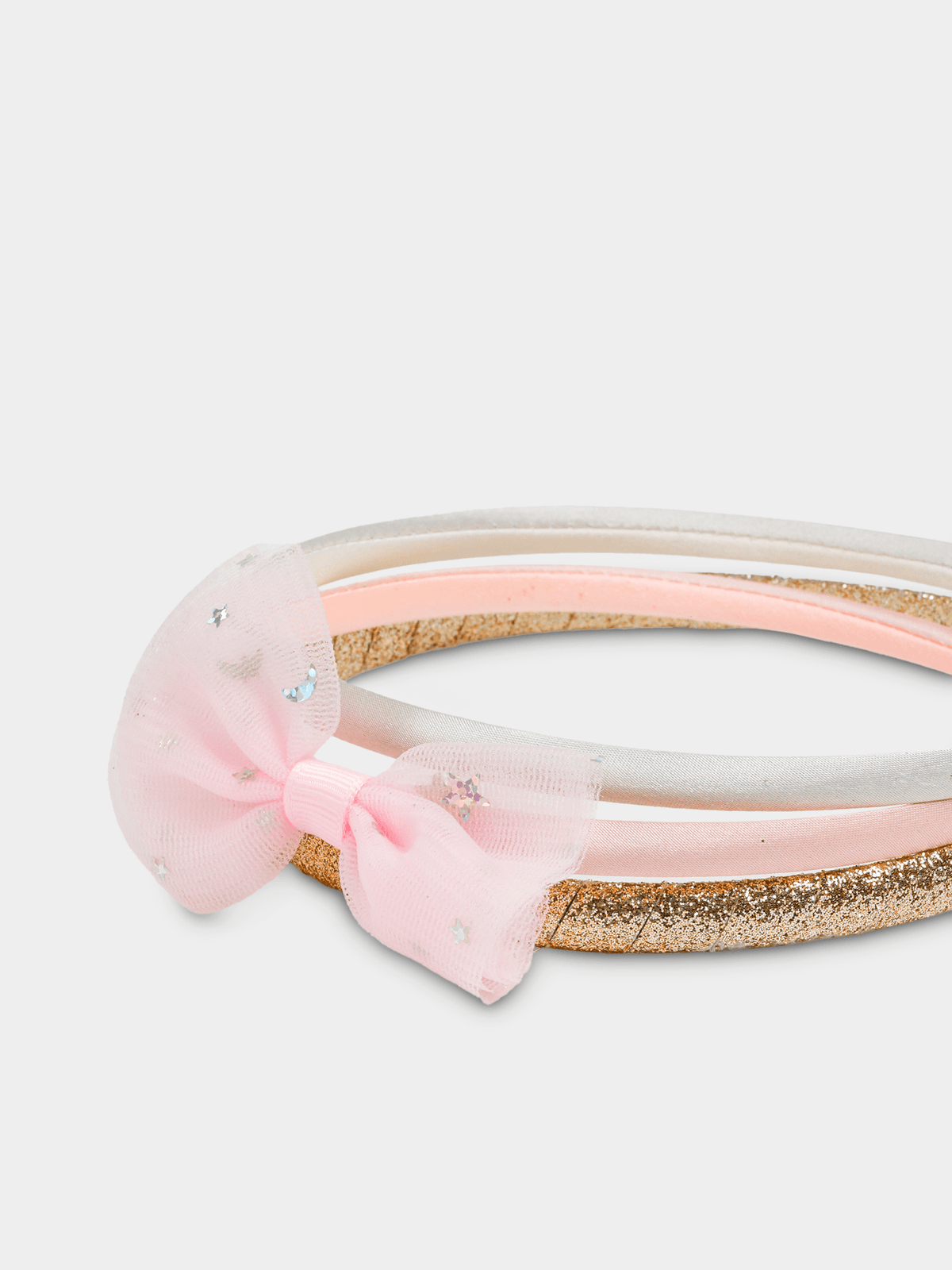 Girl's Pink & Gold 3-Pack Alice Bands | Bash