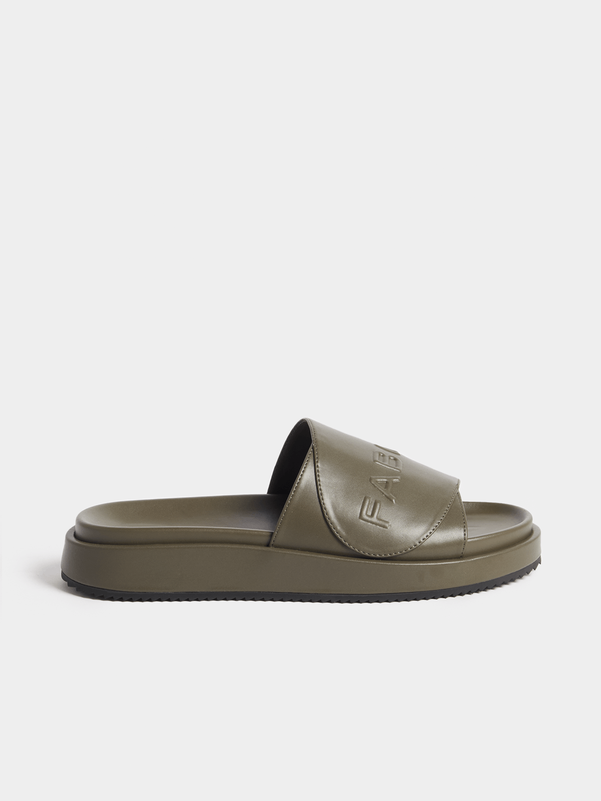Fabiani Men's Fatigue Tonal Logo Slides | Bash
