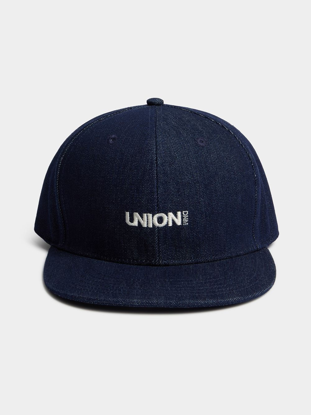 Men's Union-DNM Raw Indigo Flatbill Cap - Bash.com