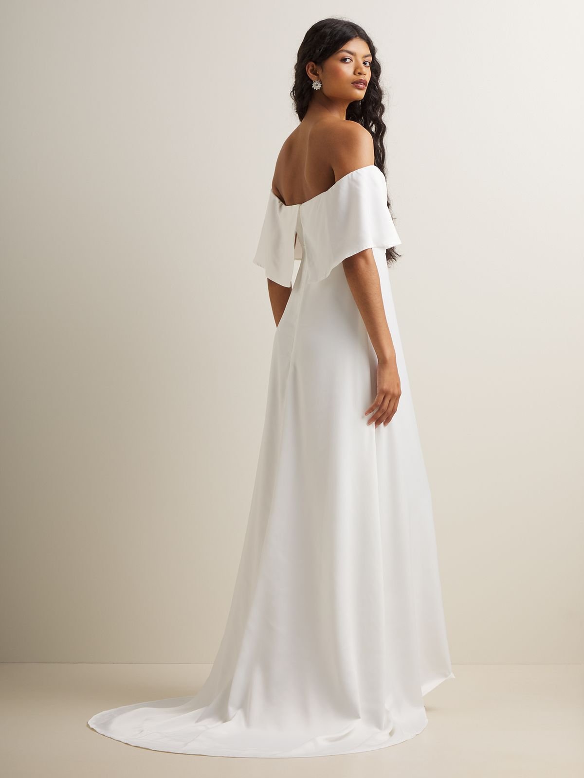 Women's Iconography Off Shoulder Wedding Dress | Bash