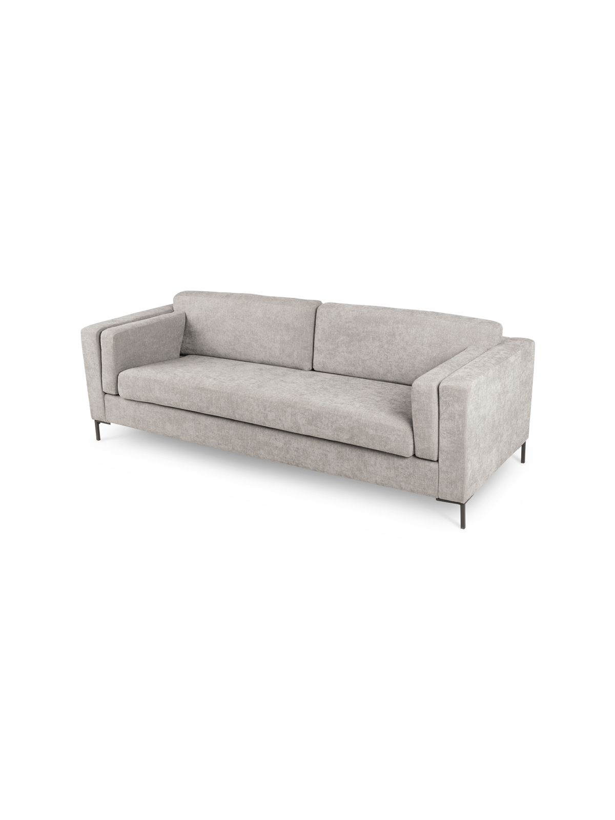 Rachel 3 Seater Couch Couch Annabel Grey | Bash