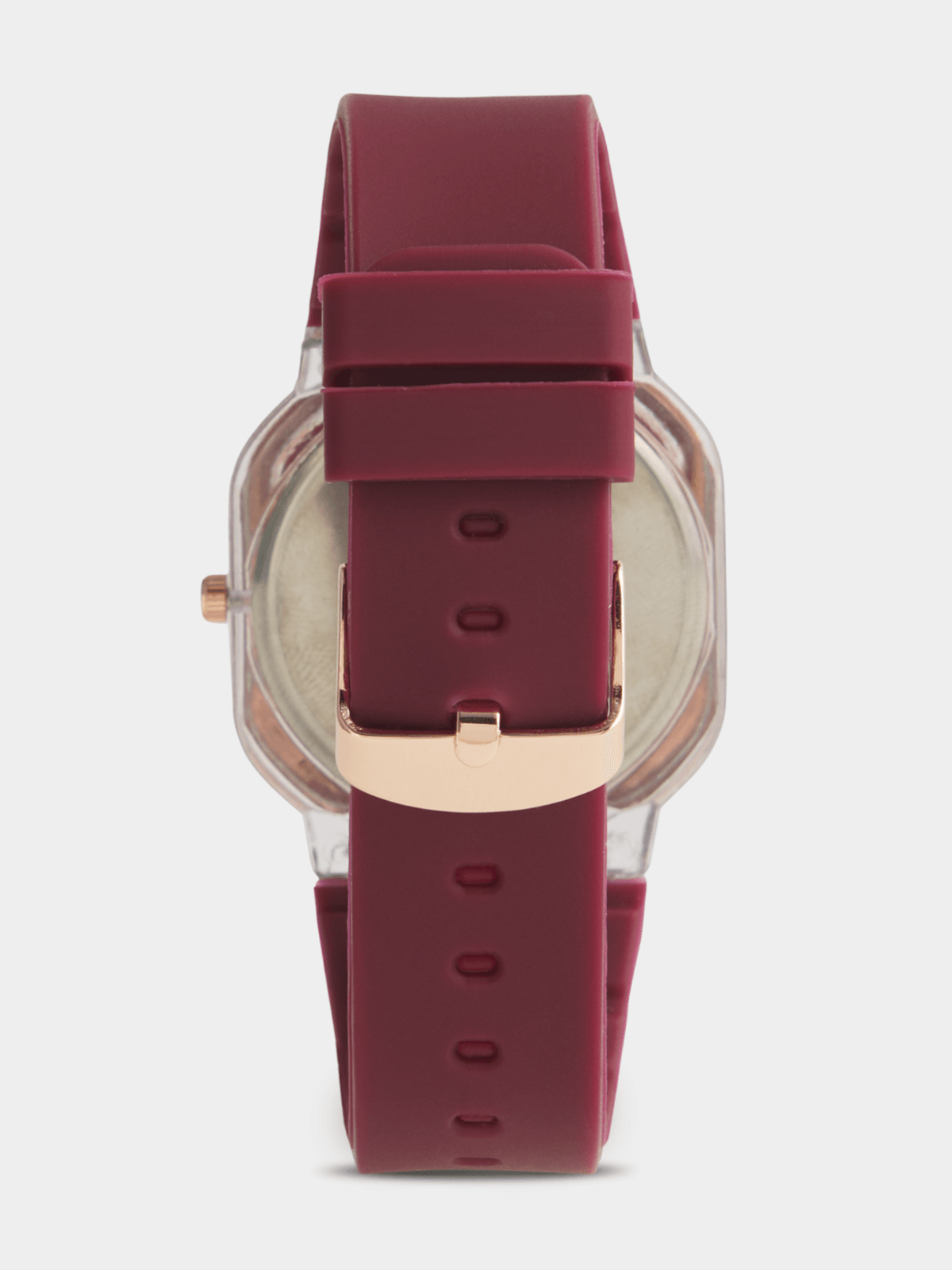 The FIX Women's Burgundy Square Face Watch | Bash