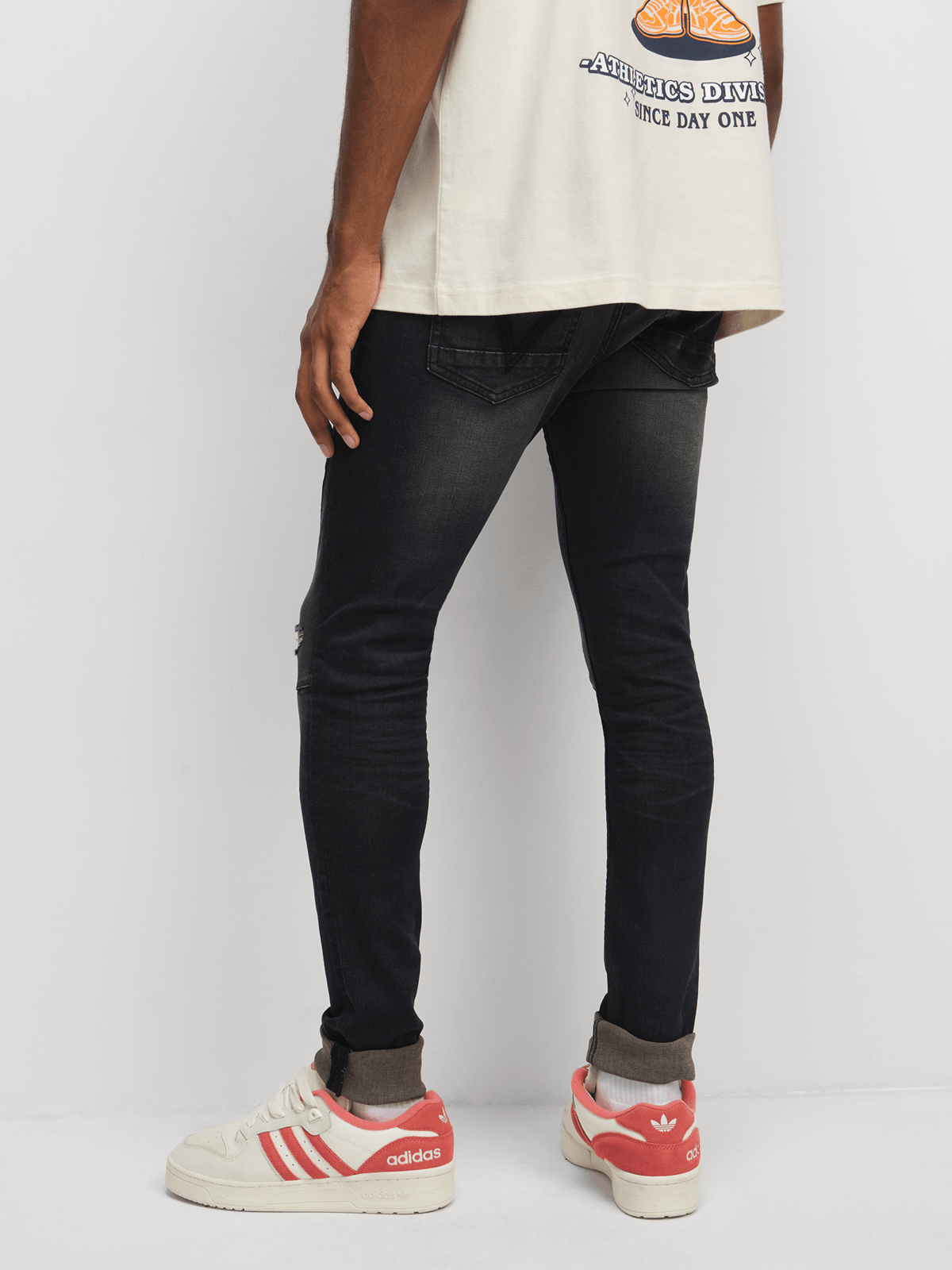 Redbat Men's Coated Ink Super Skinny Jeans - Bash.com