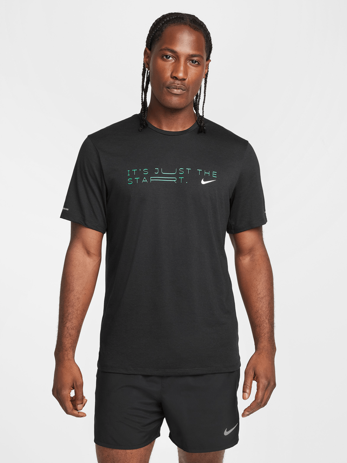 Nike Mens Rise 365 Kipchoge Black Tee | Bash