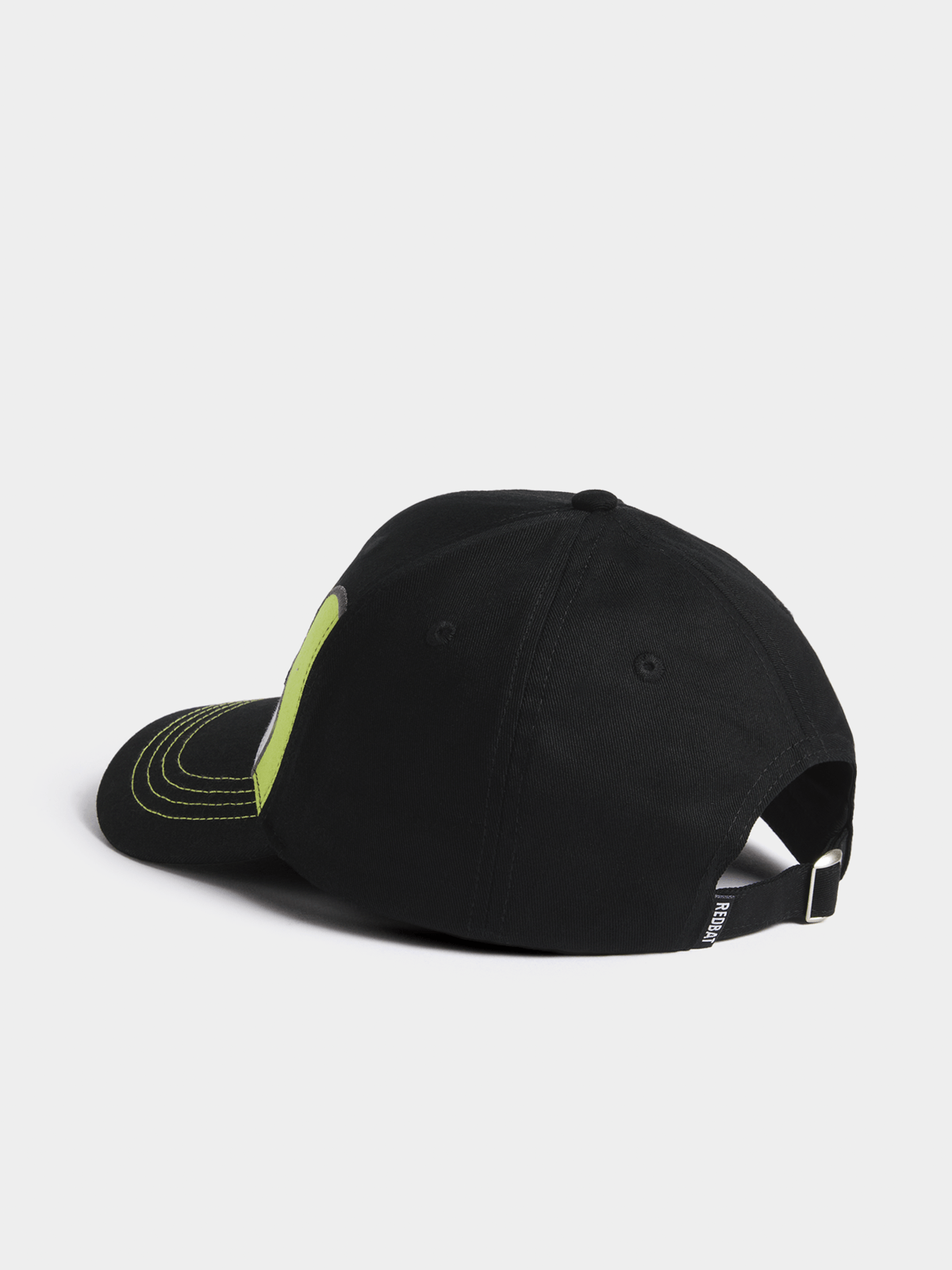 Redbat Unisex Colour Panelled Black/Lime Cap | Bash