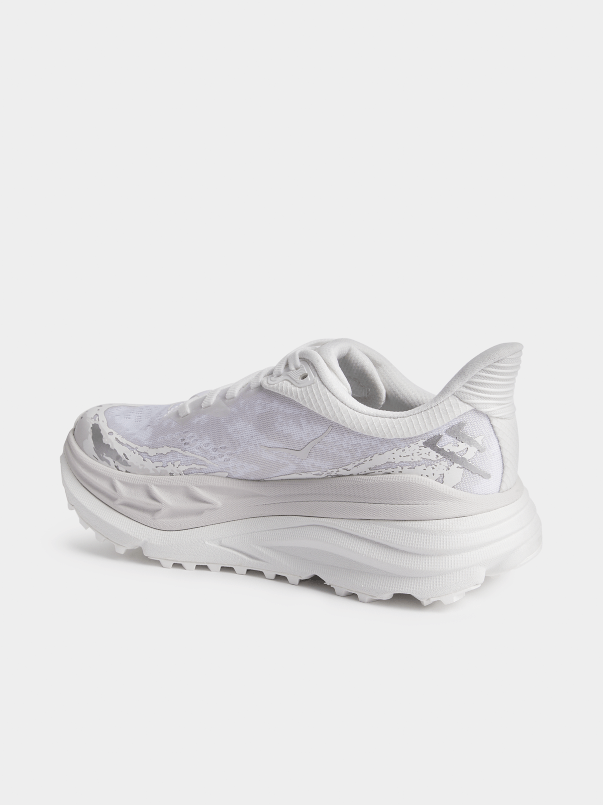 Hoka Womens Stinson 7 White Trail Running Shoes | Bash