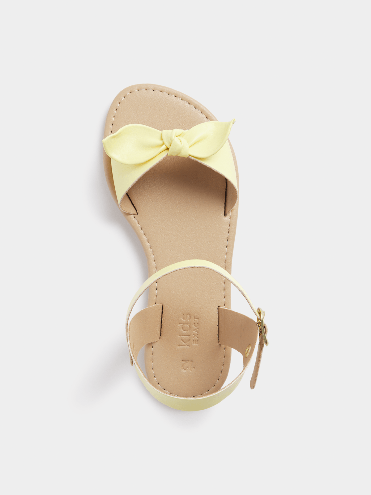 Exact Younger Girl's Yellow Bow Sandals | Bash