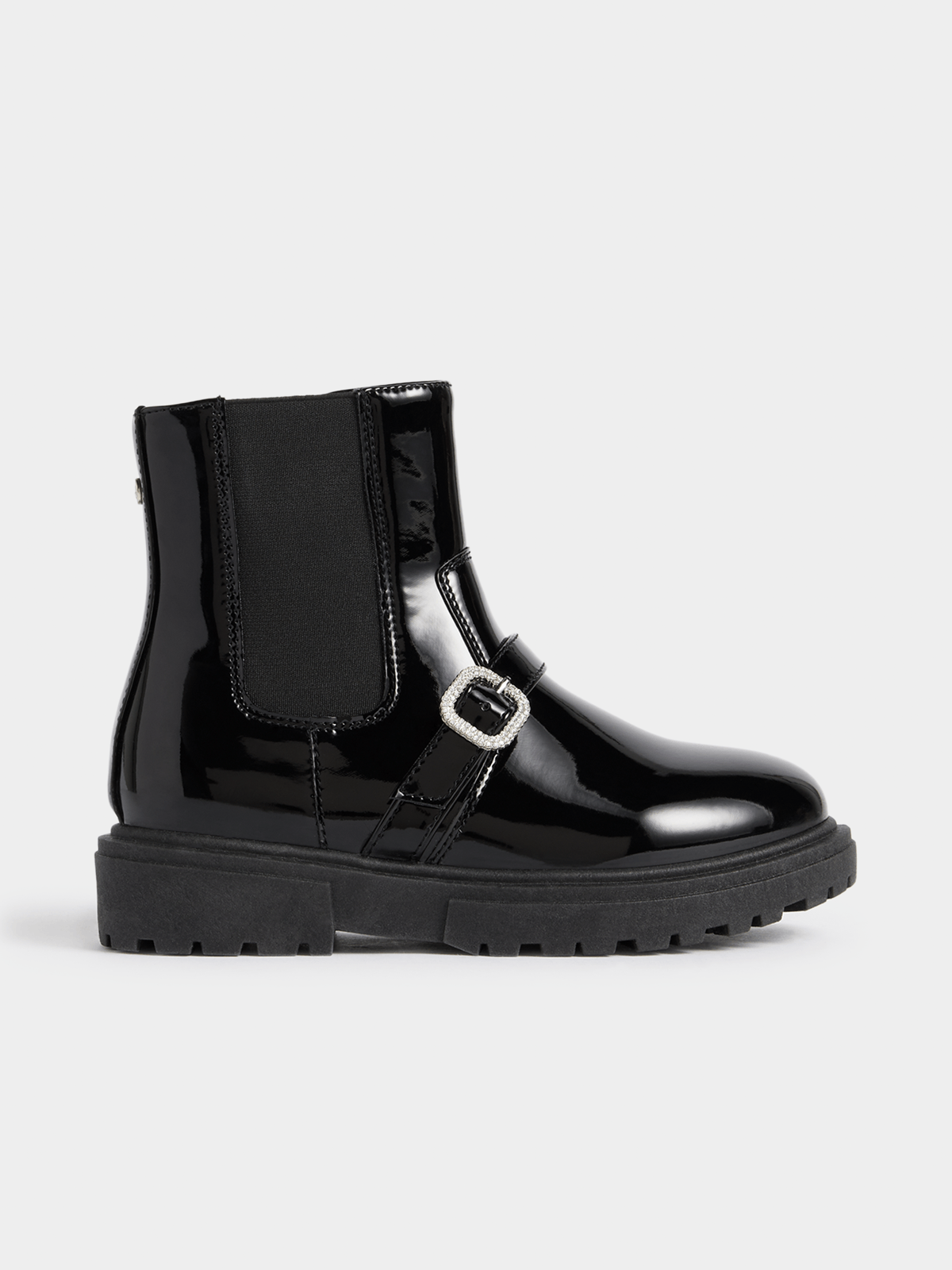 Girls Diamante Elasticated Chelsea Boots | Bash