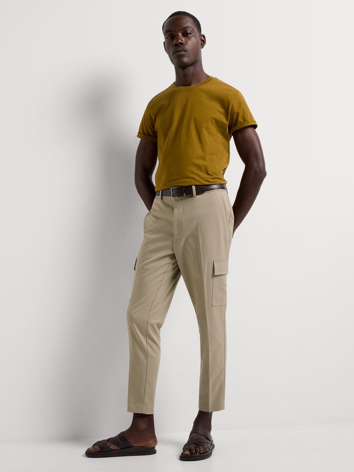 Men's Markham Smart Cargo Pocket Stone Jogger | Bash