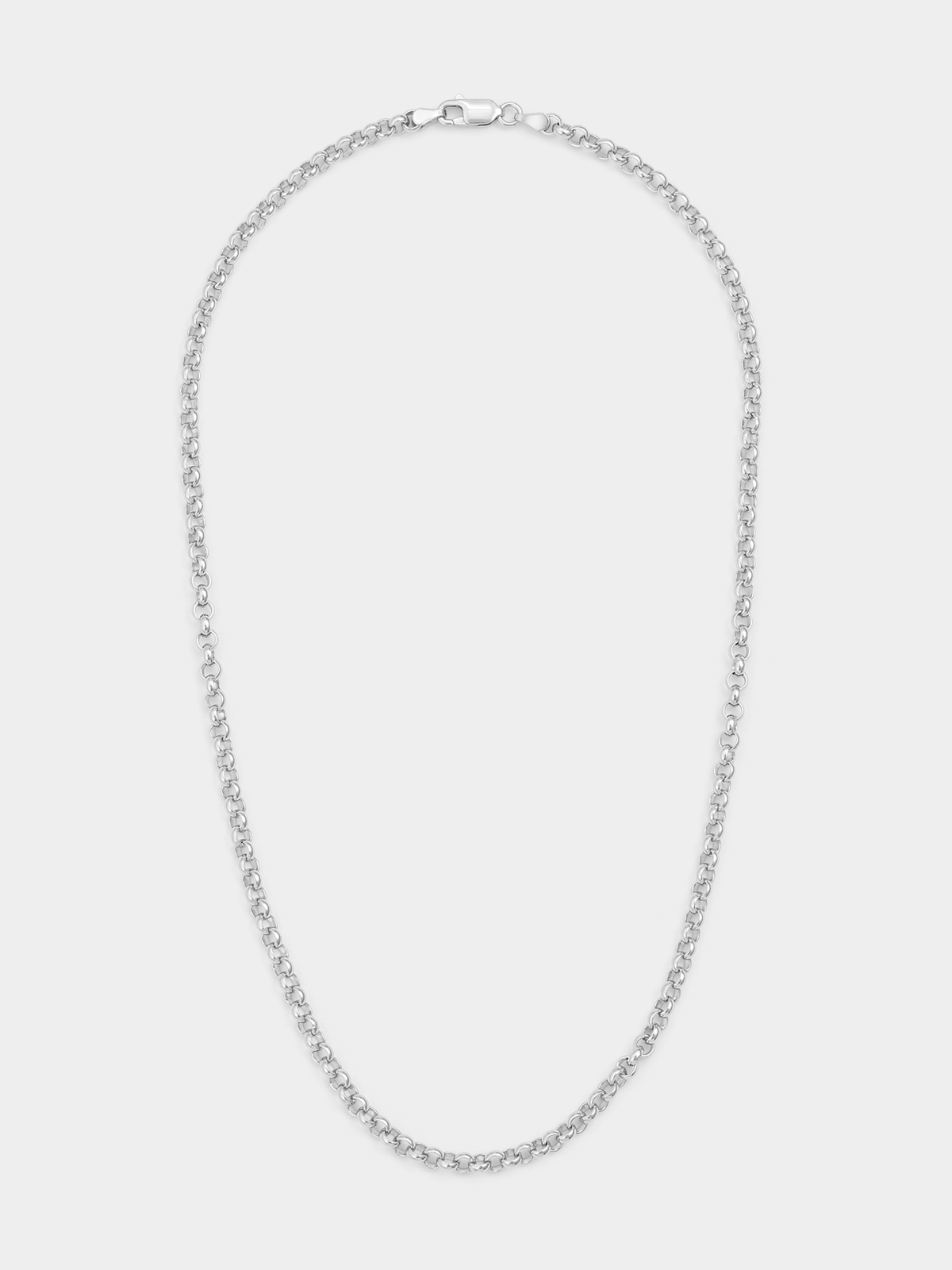 Sterling Silver Bold Bombay Rolo Chain | Bash