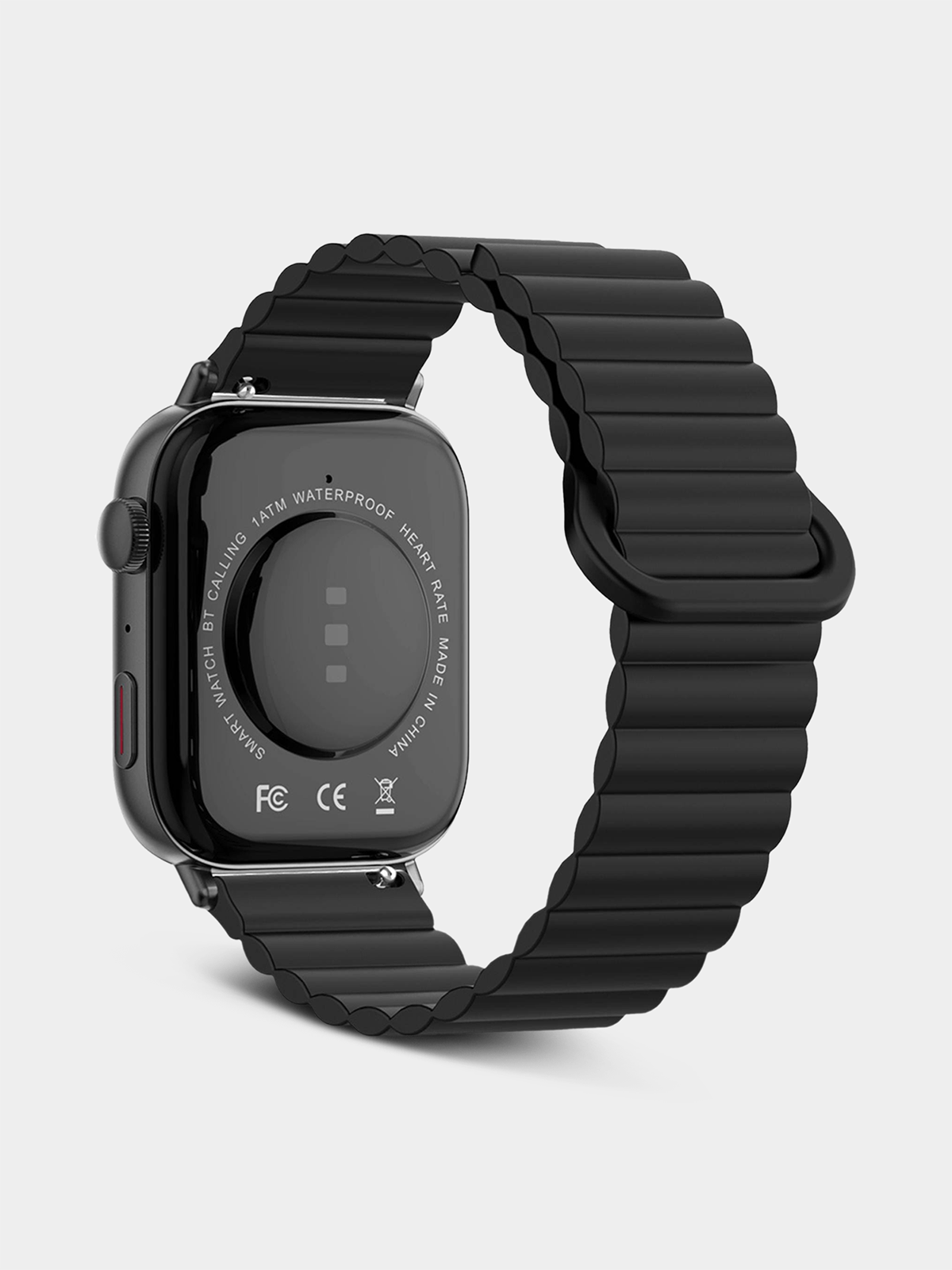 Colmi C8 Max Black Silicone Smart Watch | Bash