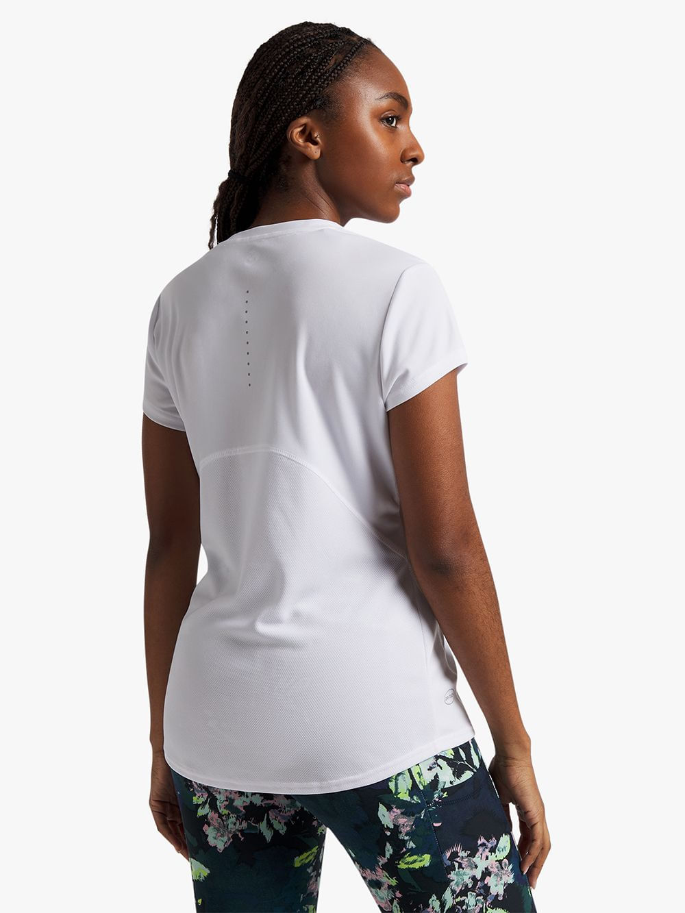 TS Womens Dri-Tech® White Active Tee | Bash