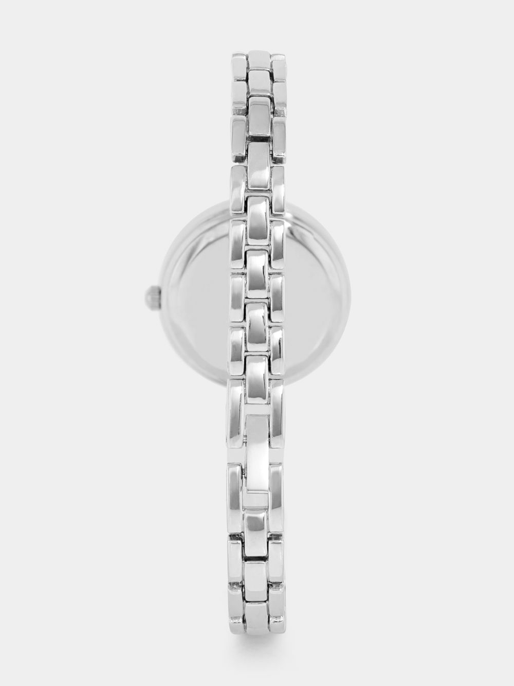 Tempo Women’s Silver Plated Bangle Watch | Bash