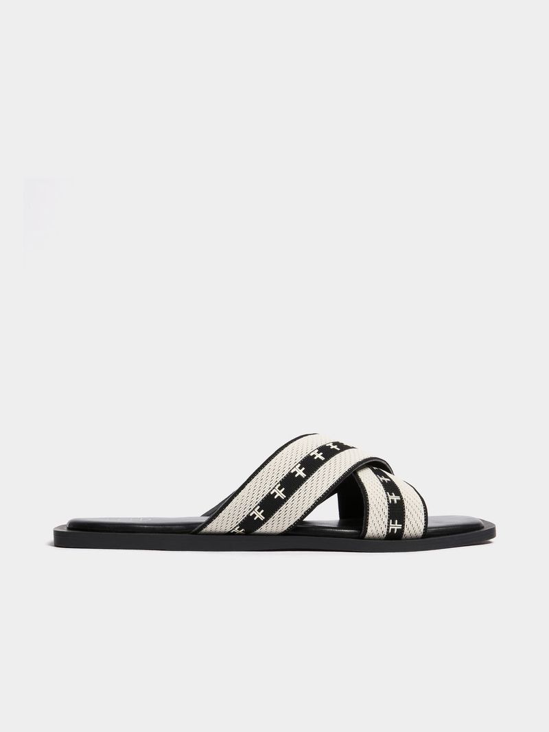 FF Cross Over Slip On Sandals | Bash