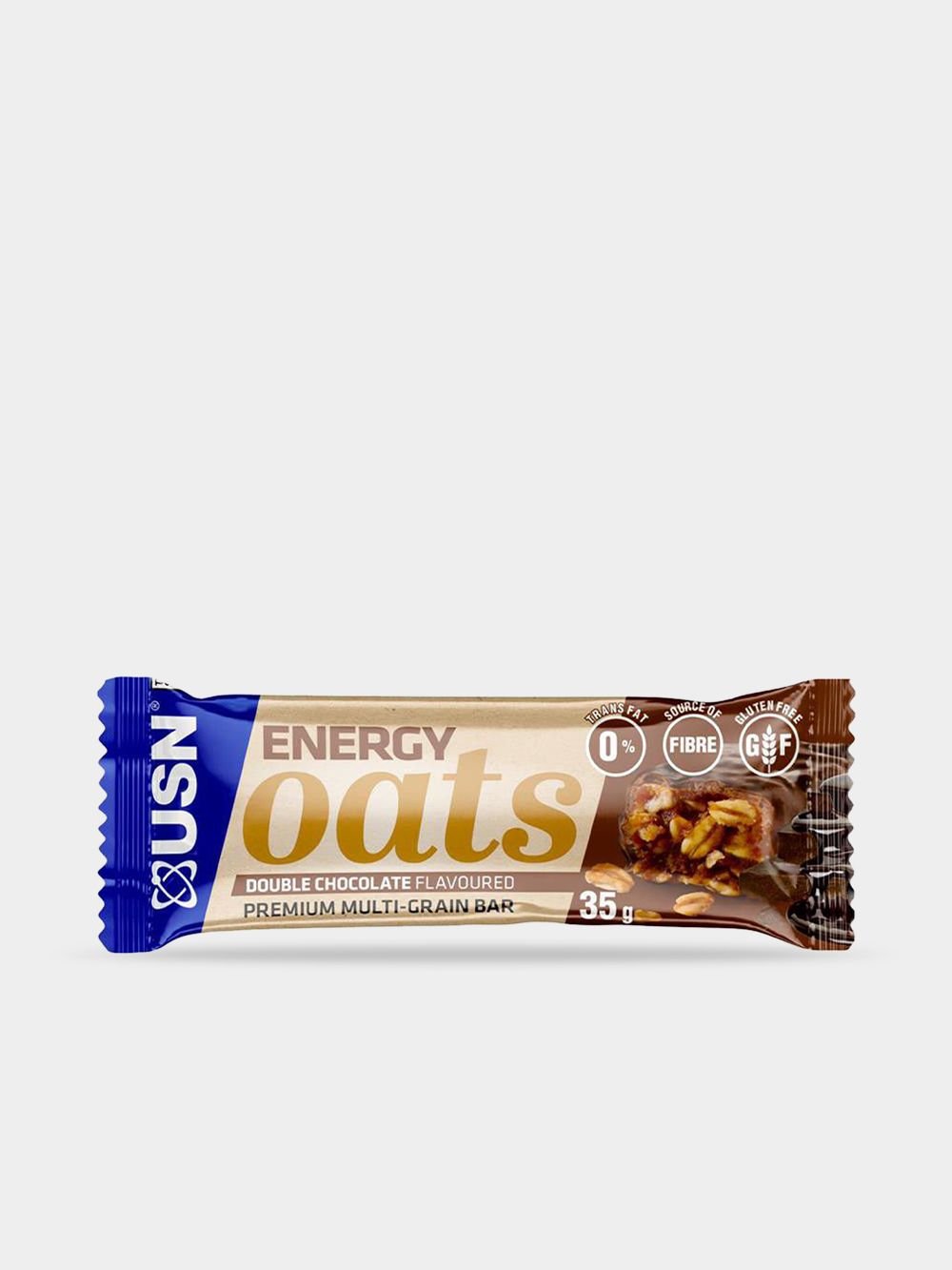 USN ENERGY OATS BAR DOUBLE CHOCOLATE 35G | Bash