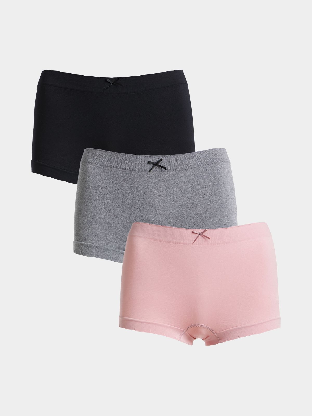 Jet Women's Multicolour 3 Pack Seamless Boy Leg | Bash