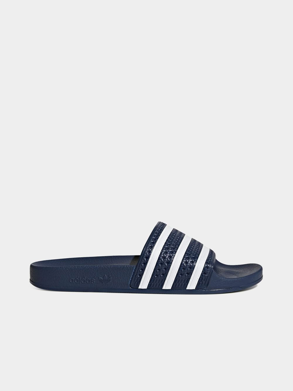 adidas Originals Men's Adilette Blue/White Slide | Bash