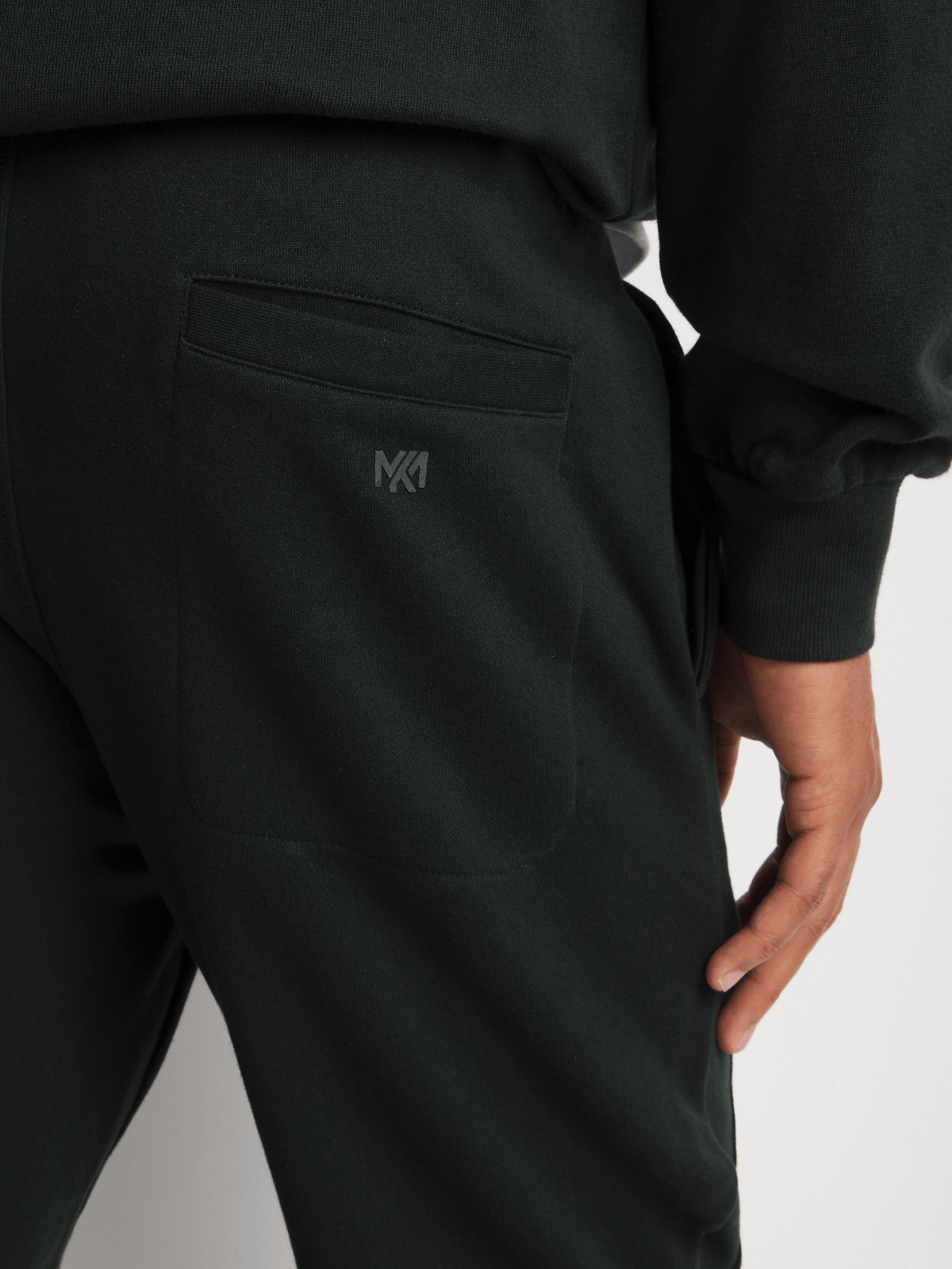 Markham Men's Core Knit Forest Green Jogger | Bash