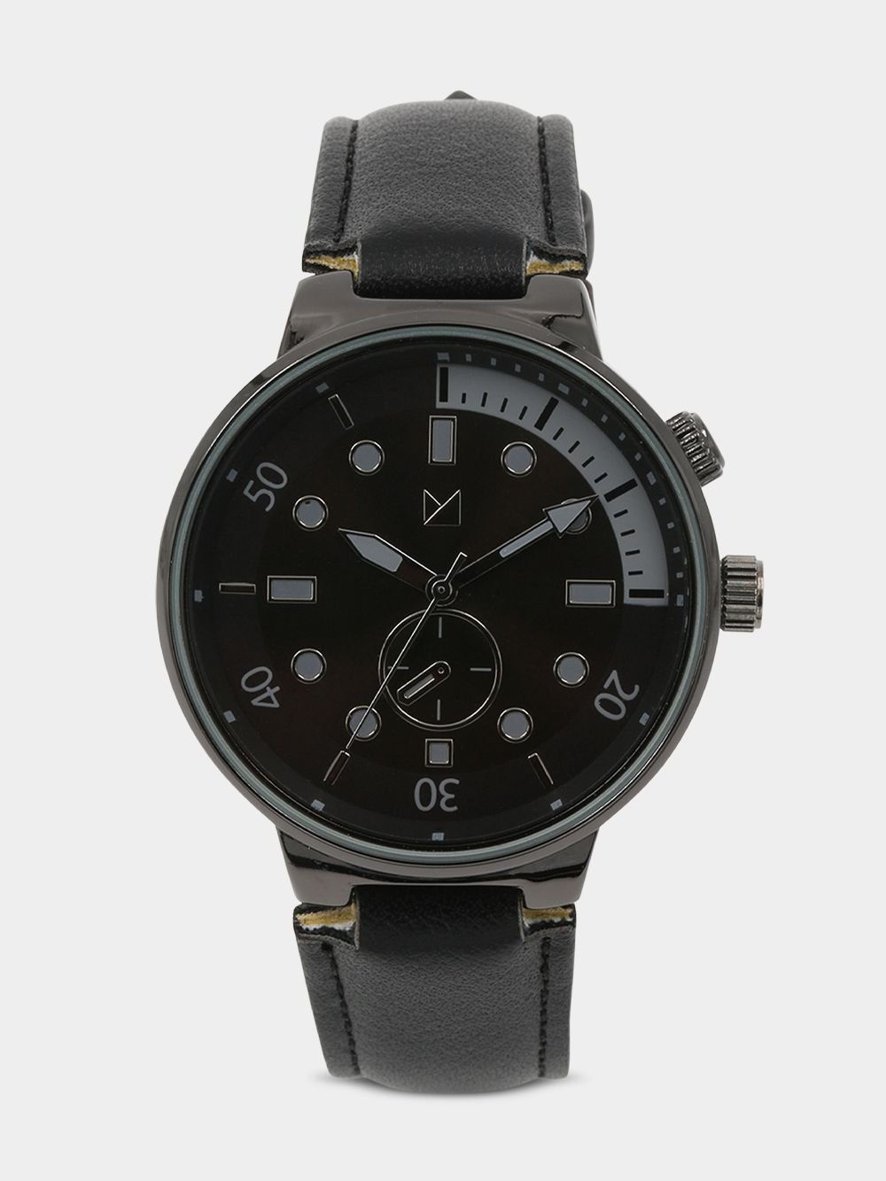 Markham Men's Quarter Mark Black Watch | Bash